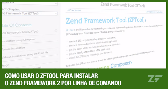 Como usar o ZFTool para instalar o Zend Framework 2 por linha de comando - Blog School of Net